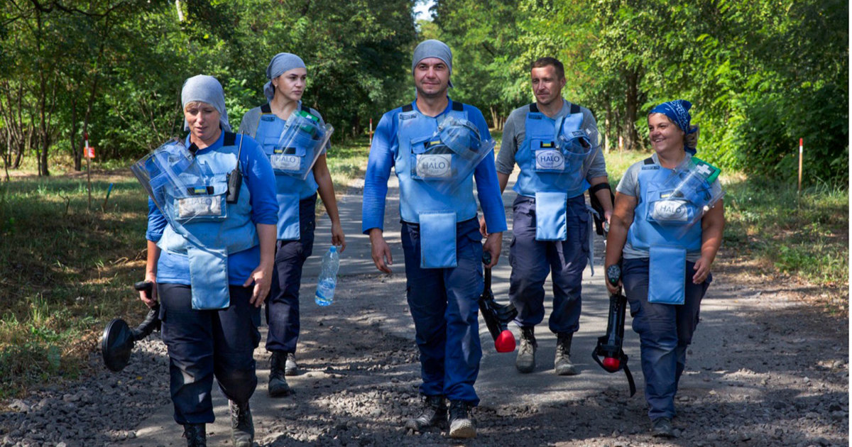Demining in Ukraine: 2 years since invasion | The HALO Trust